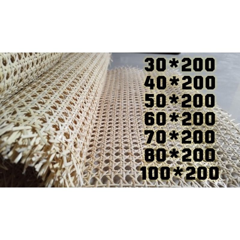 Jual ROTAN - ANYAMAN Rotan Alami Lembaran 30 cm - 100 cm x 200 cm ...