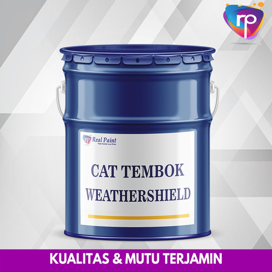 Jual Cat Tembok Weathershield Tahan Cuaca 25Kg | Shopee Indonesia