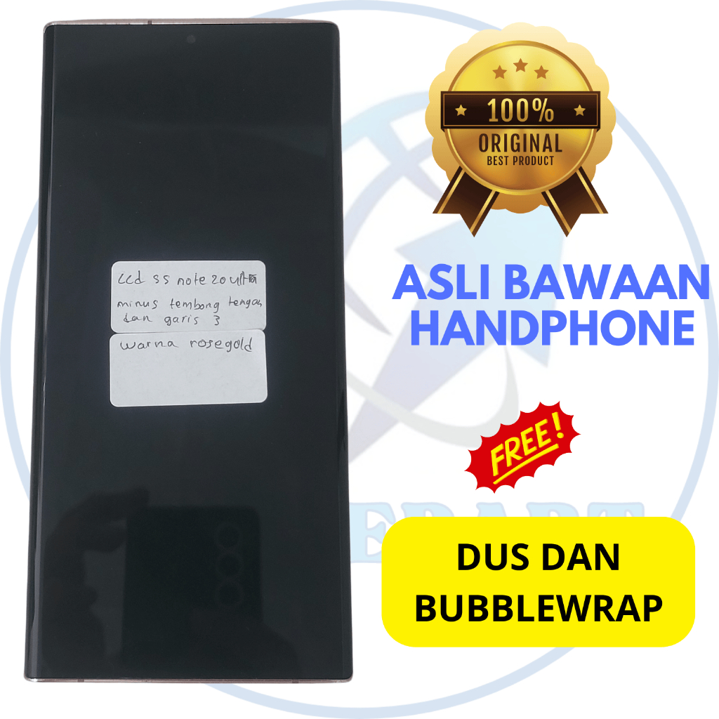 Jual lcd hp samsung note 20 ultra - n985f - minus - asli original ...