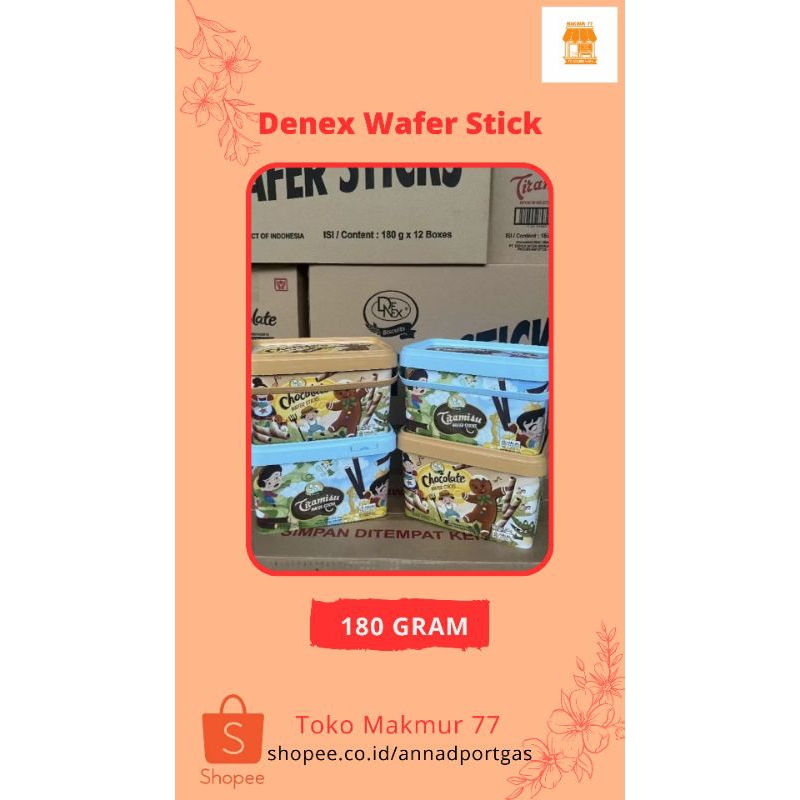 Jual Denex Wafer Stick Cube 180 gram | Shopee Indonesia