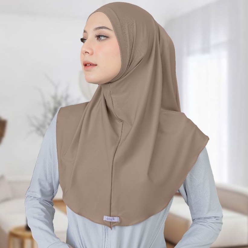 Jual Terbaru Kalisha Zaida Hijab Instan Hamidah Malay Jilbab Bergo Non Pet Kerudung Bergo Jersey ...