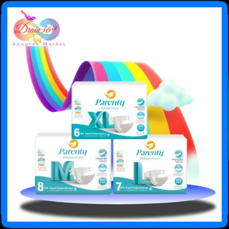 Jual PARENTY ADULT DIAPERS (perkat) | Shopee Indonesia