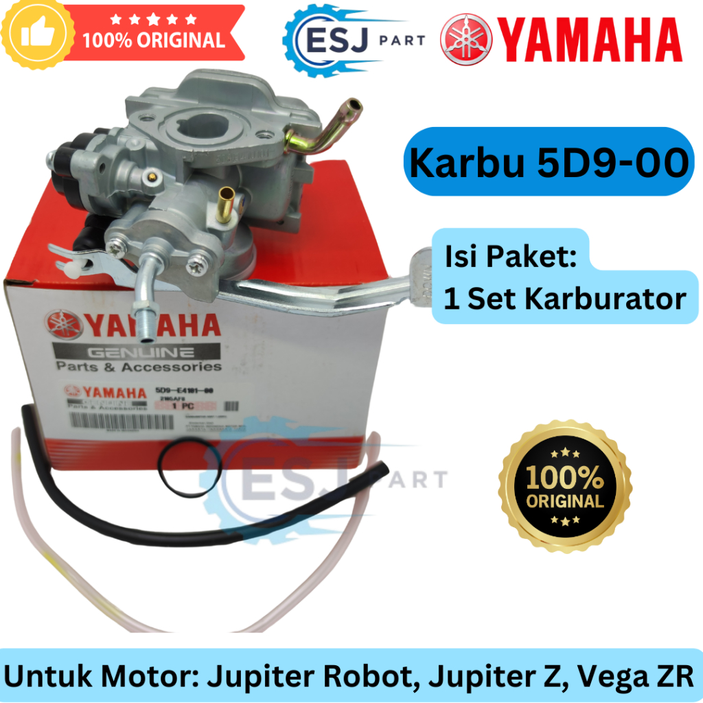Jual KARBURATOR ORIGINAL YAMAHA YPG MINKUN KODE-5D9 SIAP PASANG MOTOR ...