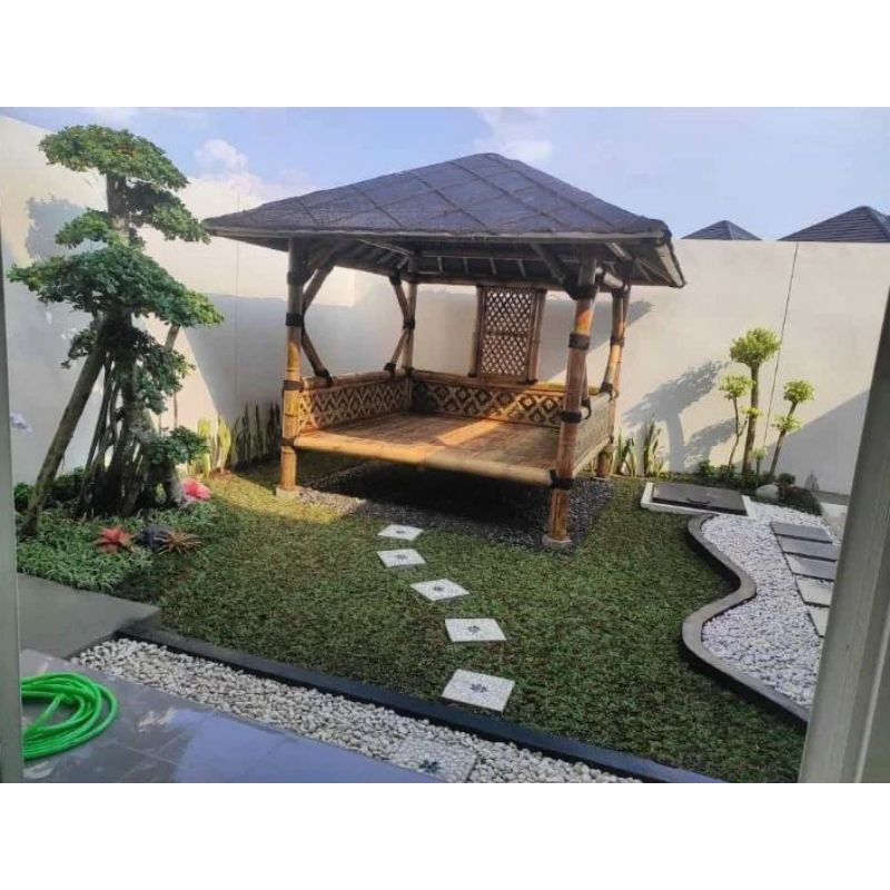 Jual saung bambu, saung gajebo | Shopee Indonesia
