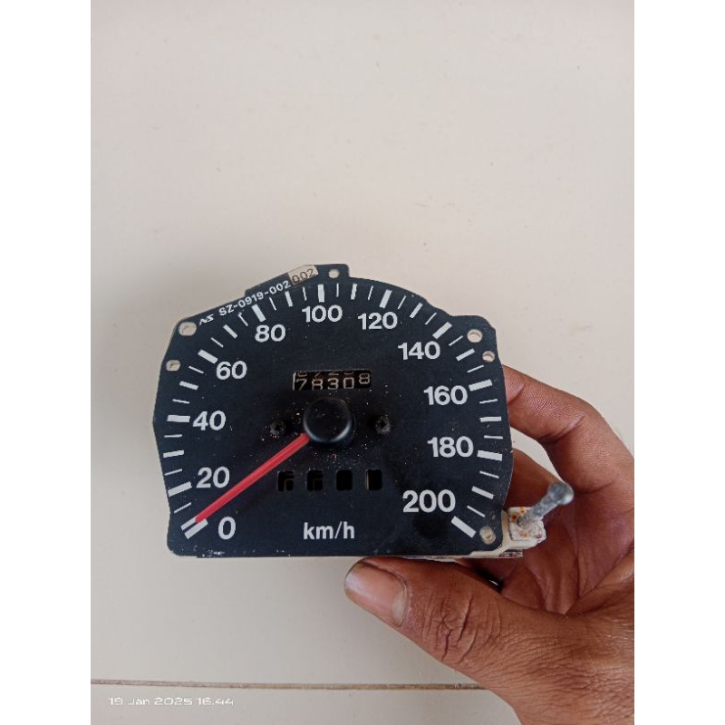 Jual Mesin Kecepatan n Amper minyak n Rpm n Temperatur Suhu Speedometer ...
