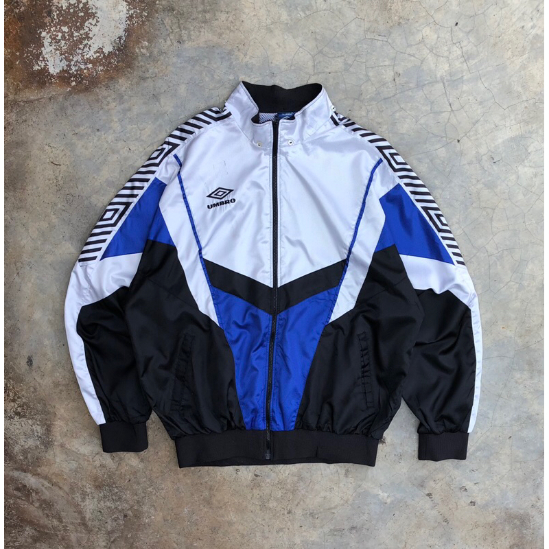 Jual Windbreaker Colorblock Threetone Umbro Vintage 90s | Shopee Indonesia