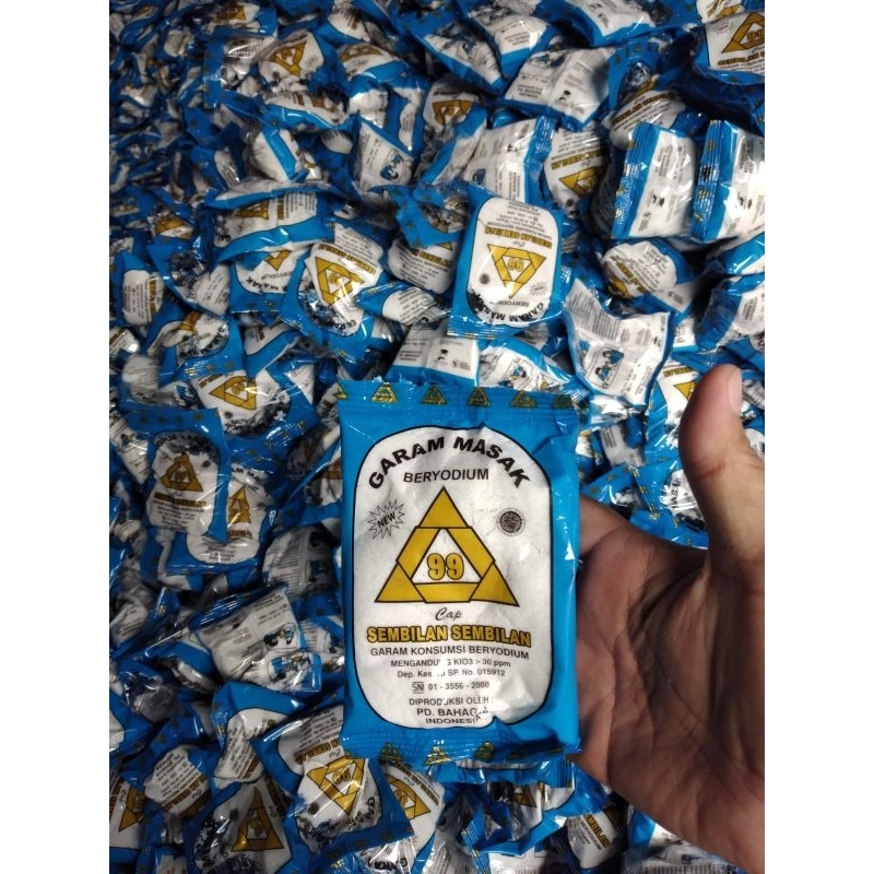 Jual paket garam 99 10pcs 100gr | Shopee Indonesia