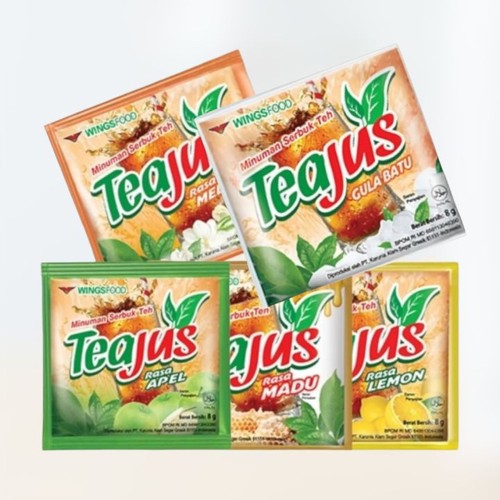 Jual TeaJus / Tea Jus Minuman Serbuk Teh (isi 10 pcs) | Shopee Indonesia