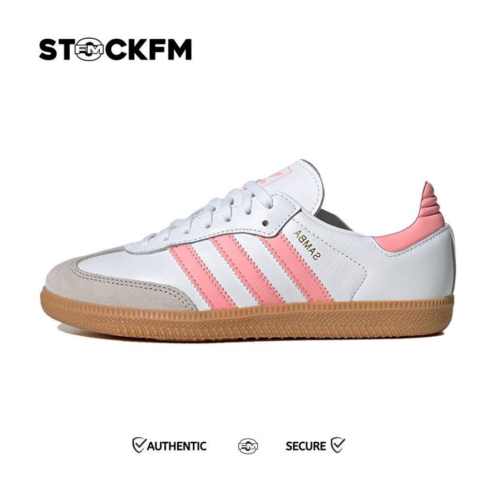 Jual Adidas Samba OG Cloud White Semi Pink Spark Gum GS (JP5480 ...