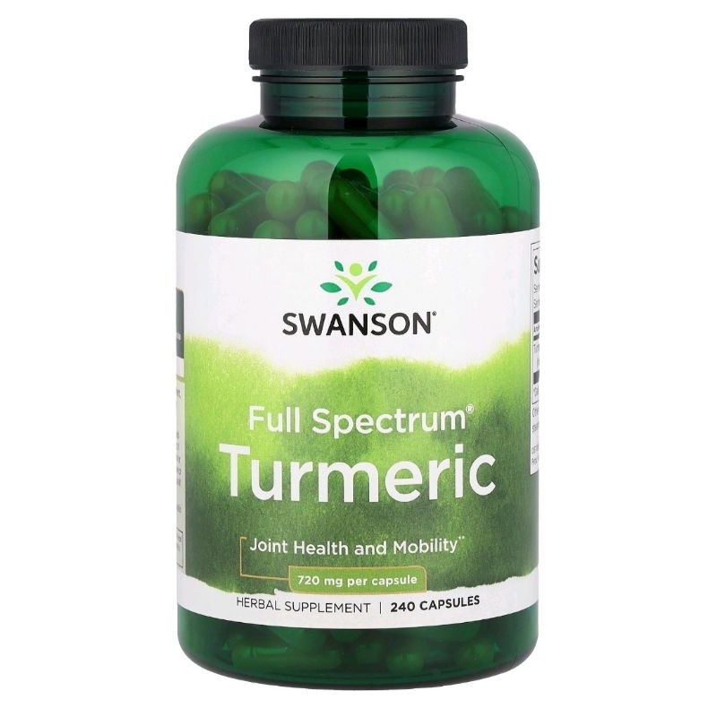 Jual Swanson turmeric 720 mg isi 240 capsul | Shopee Indonesia