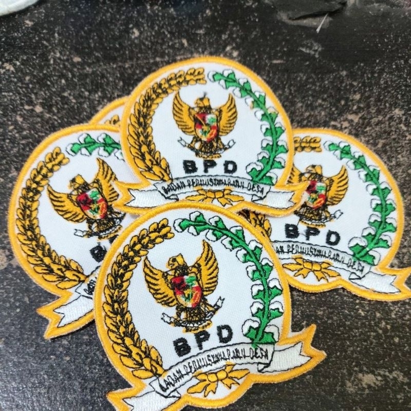 Jual LOGO BPD BORDIR BADAN PERWAKILAN DESA READYSTOK ASLII | Shopee ...