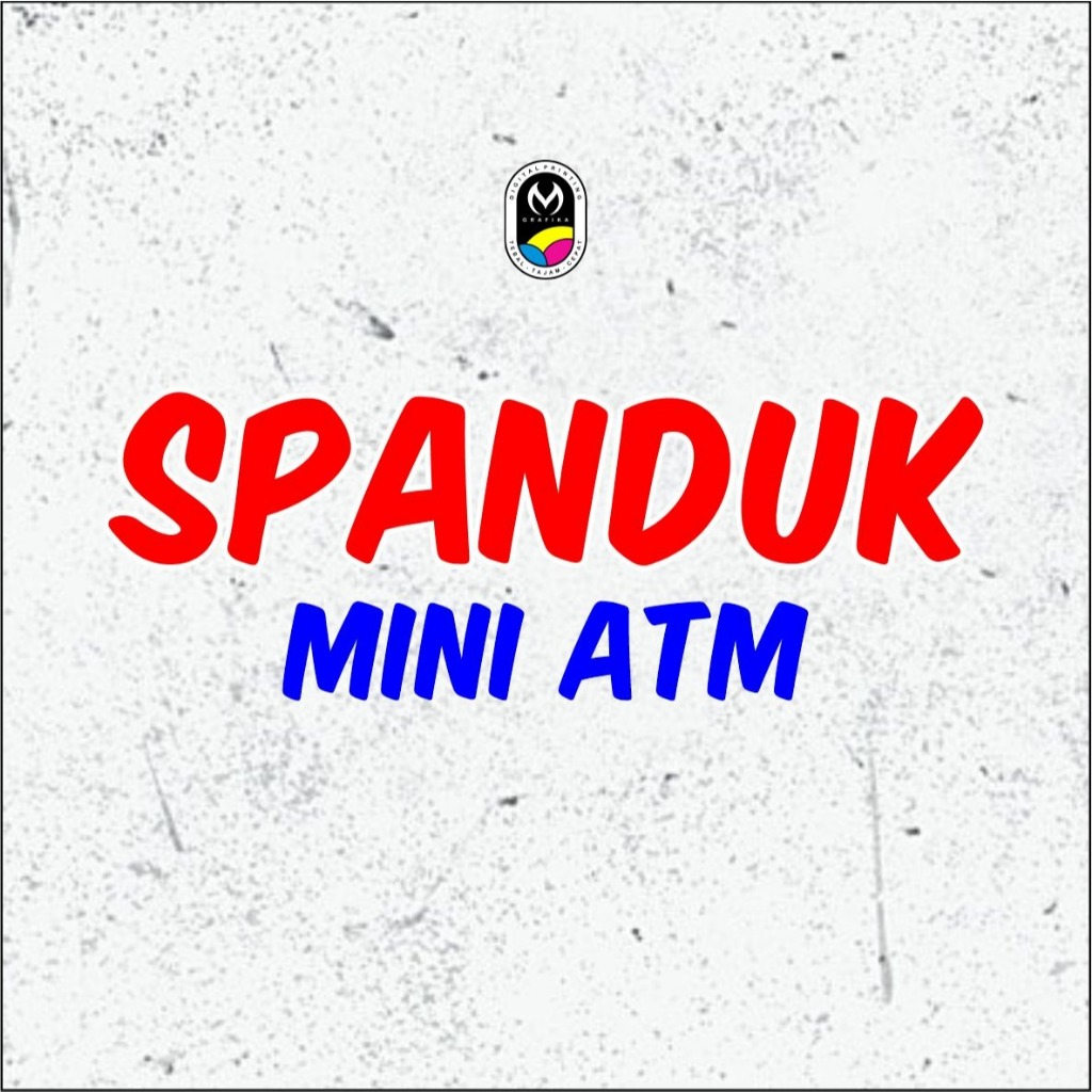 Jual SPANDUK/BANNER MINI ATM CUSTOM DESAIN | Shopee Indonesia