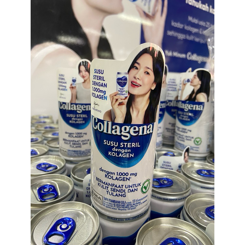 Jual SUSU STERIL COLLAGENA 189ML EDITION SONG HYE KYO | Shopee Indonesia
