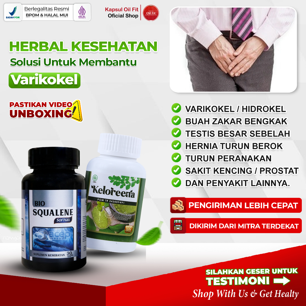 Jual Obat Varikokel Buah Zakar Bengkak Turun Berok Usus Turun Sakit ...