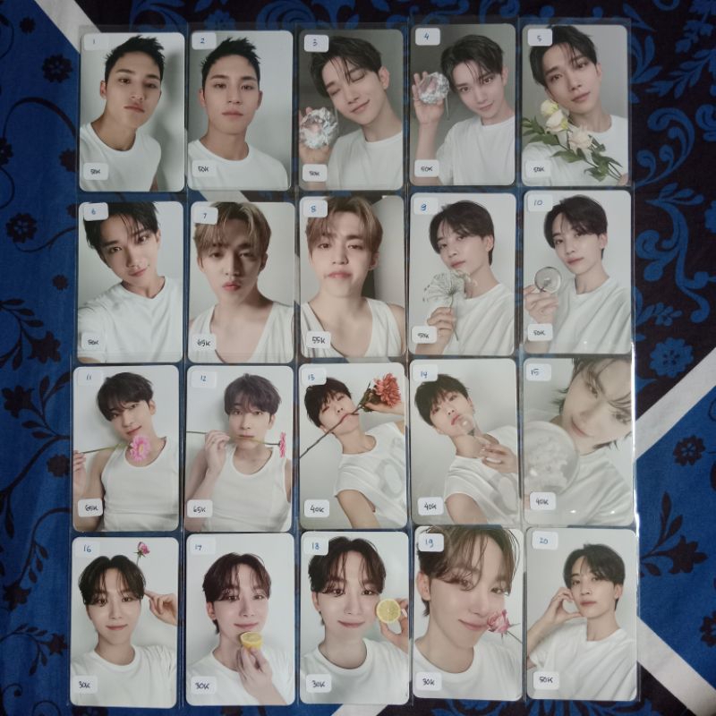 Jual (READY INA) Photocard Official Seventeen Selca/ RPC Album 17 Right Here Dear vers (Wonwoo ...