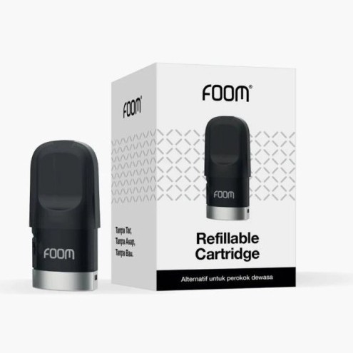 Jual REFILABLE CARTRIDGE FOOM X POD BY FOOM LAB AUTHENTIC ISI 3 PCS ...