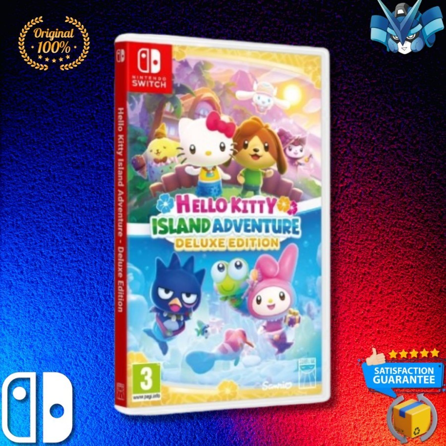 Jual Switch Hello Kitty Island Adventure Deluxe Edition | Shopee Indonesia