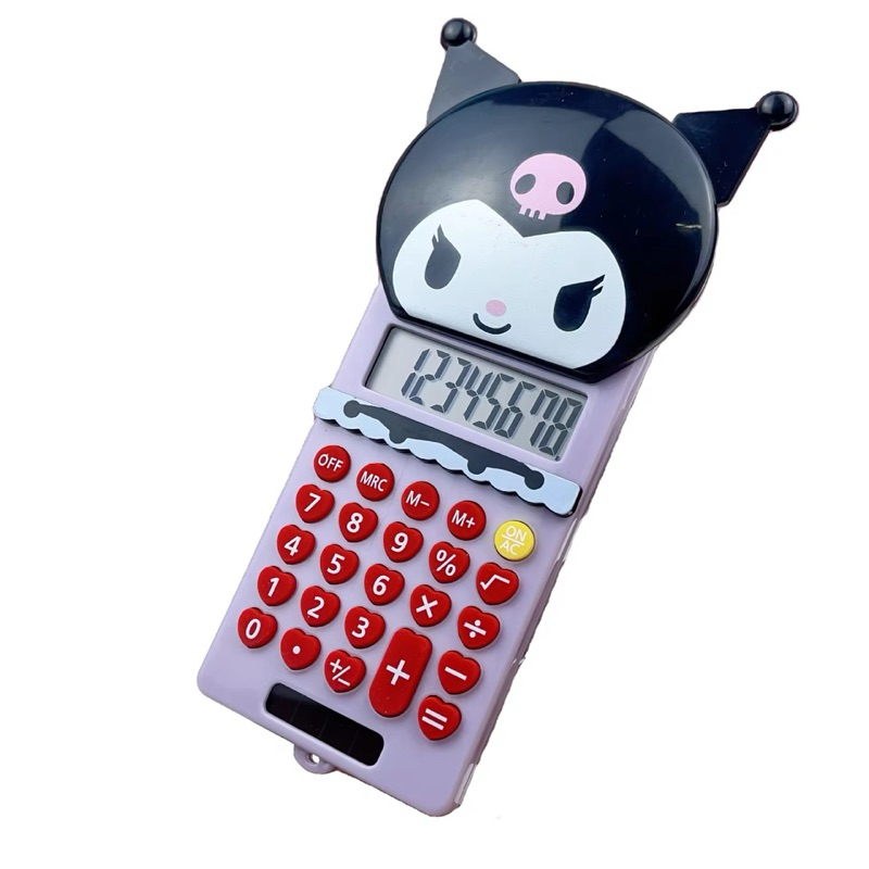Jual Caculator Kalkulator Kuromi Lucu Sanrio Kado Hampers | Shopee ...
