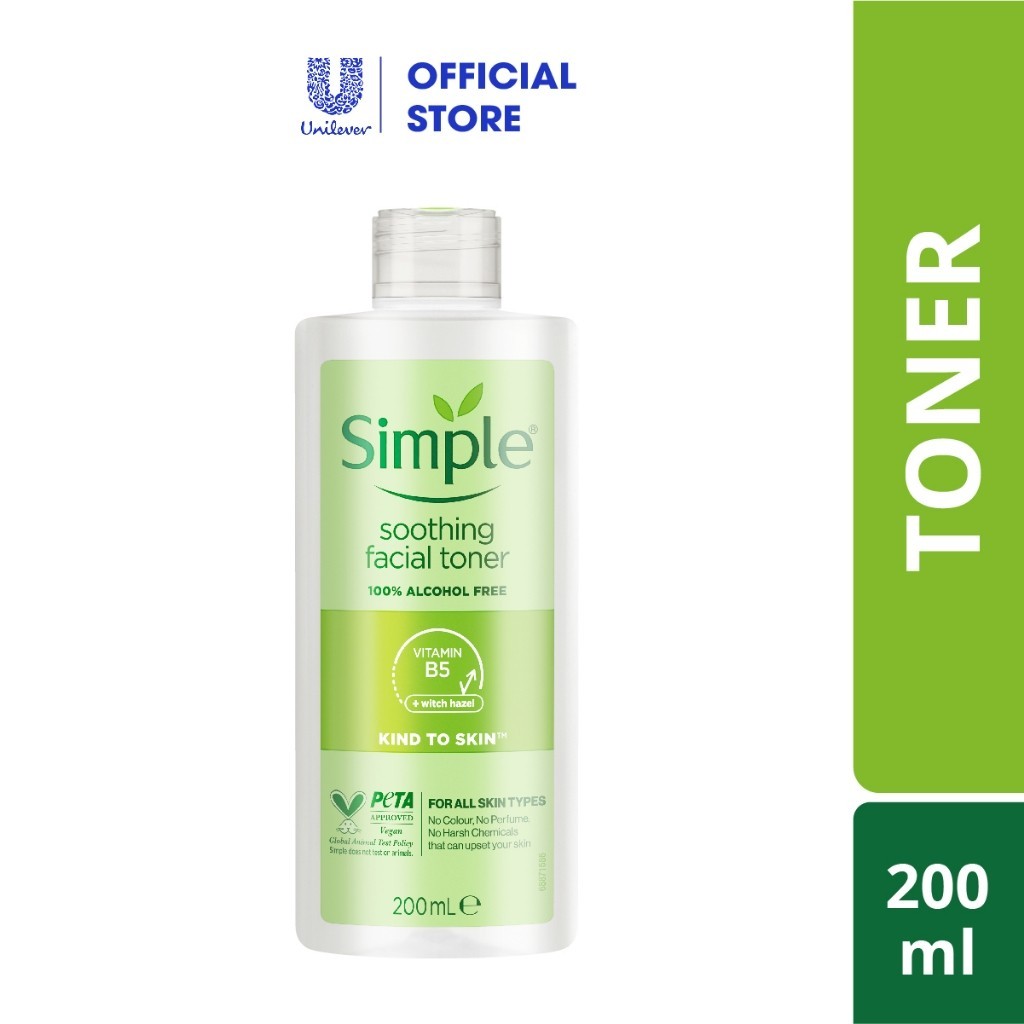 Jual SIMPLE Soothing Facial Toner 200ml ORIGINAL | Shopee Indonesia