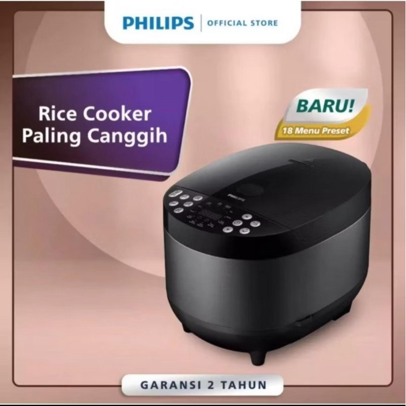 Jual Philips Digital Rice Cooker / Magic Com HD4515/92 1.8 L Green ...