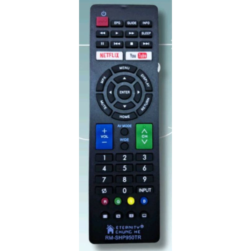 Jual Remote TV LCD / LED Sharp Aquos Smart TV | Shopee Indonesia