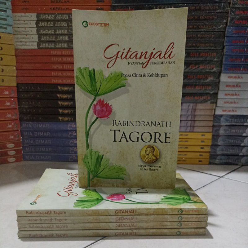 Jual BUKU NOVEL SEJARAH SASTRA / BACAAN MEMOAR / GITANJALI NYANYIAN PERSEMBAHAN / RABINDRANATH ...