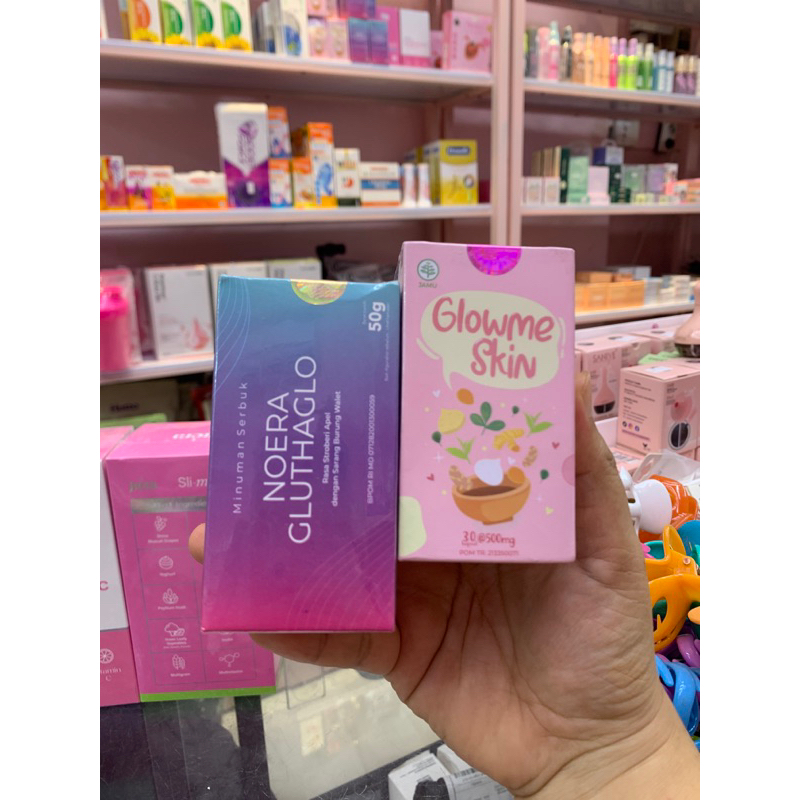 Jual NOERA GLUTHAGLO DAN GLOWME SKIN | Shopee Indonesia