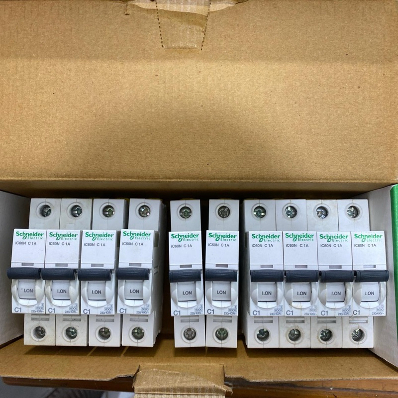 Jual MCB iC60N 1P 1A 6kA Schneider Original | Shopee Indonesia