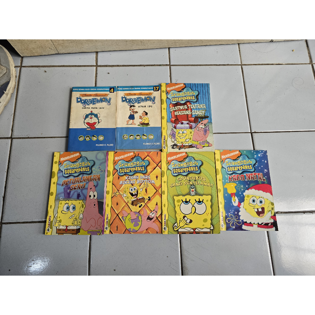 Jual Komik Doraemon dan Spongebob Squarepants | Shopee Indonesia