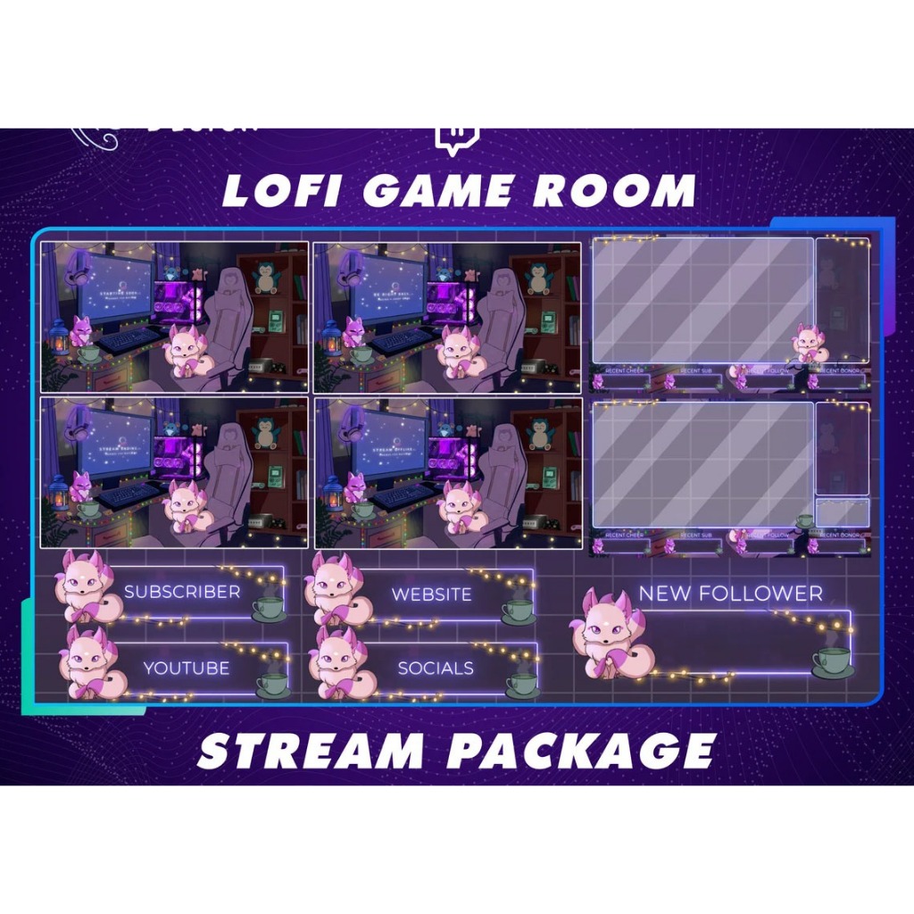 Jual Animated Stream Package - Lori Game Room | Shopee Indonesia