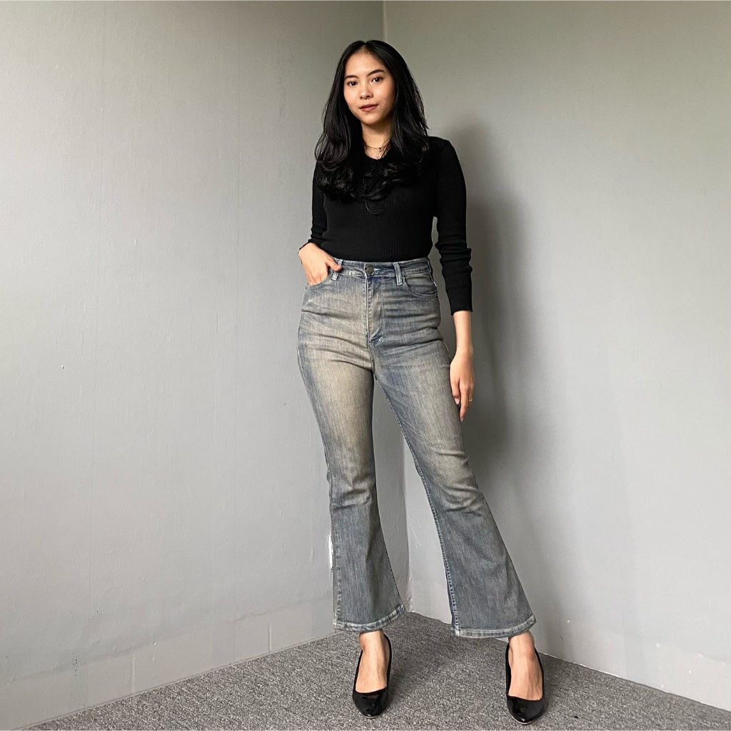 Jual 7/9 CUTBRAY ZOE SERIES Celana Jeans Wanita Premium Quality Stretch ...