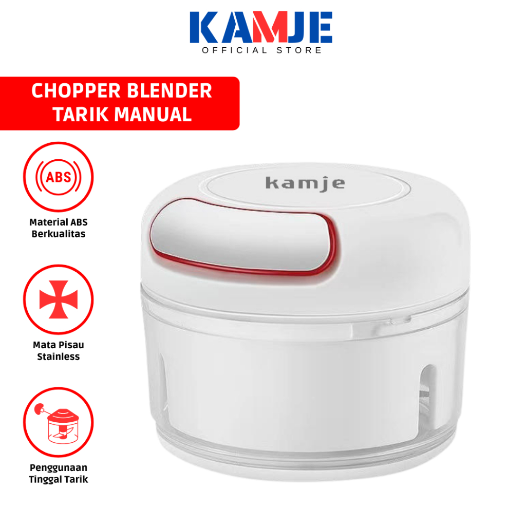 Jual KAMJE Blender Penggiling Penghalus Pencacah Bumbu Mini Chopper ...