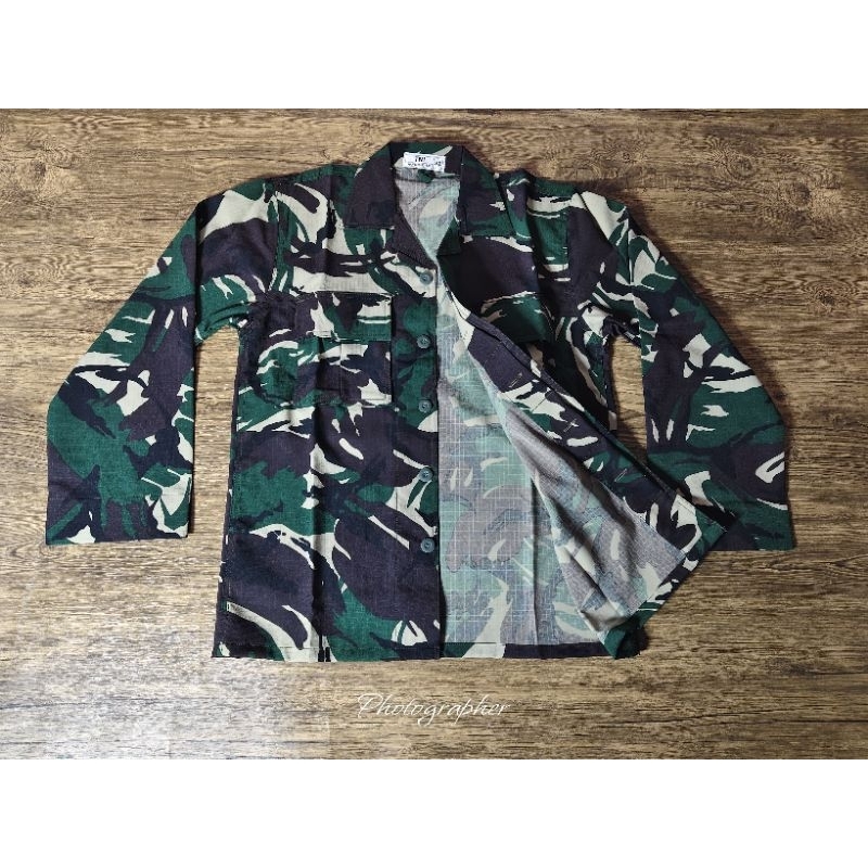 Jual Baju Seragam PDL Micropoly Premium Kancing Warna Gelap Tidak Mudah Luntur | Shopee Indonesia