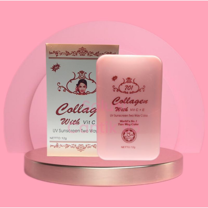 Jual BEDAK COLLAGEN TWO WAY CAKE | Shopee Indonesia