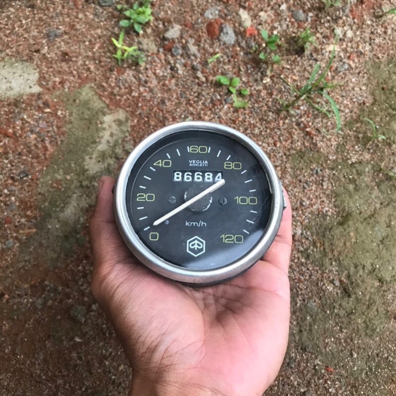 Jual Speedometer Vespa Px Ps Strada Exclusive Original Veglia Borletti ...