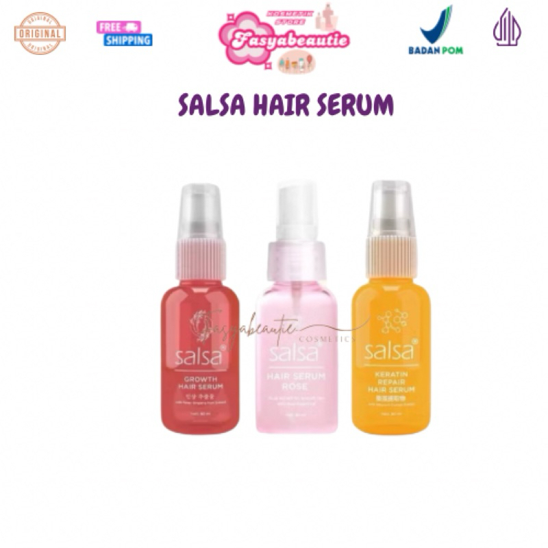 Jual SALSA HAIR SERUM SALSA KERATIN REPAIR HAIR SERUM SALSA GROWTH HAIR ...