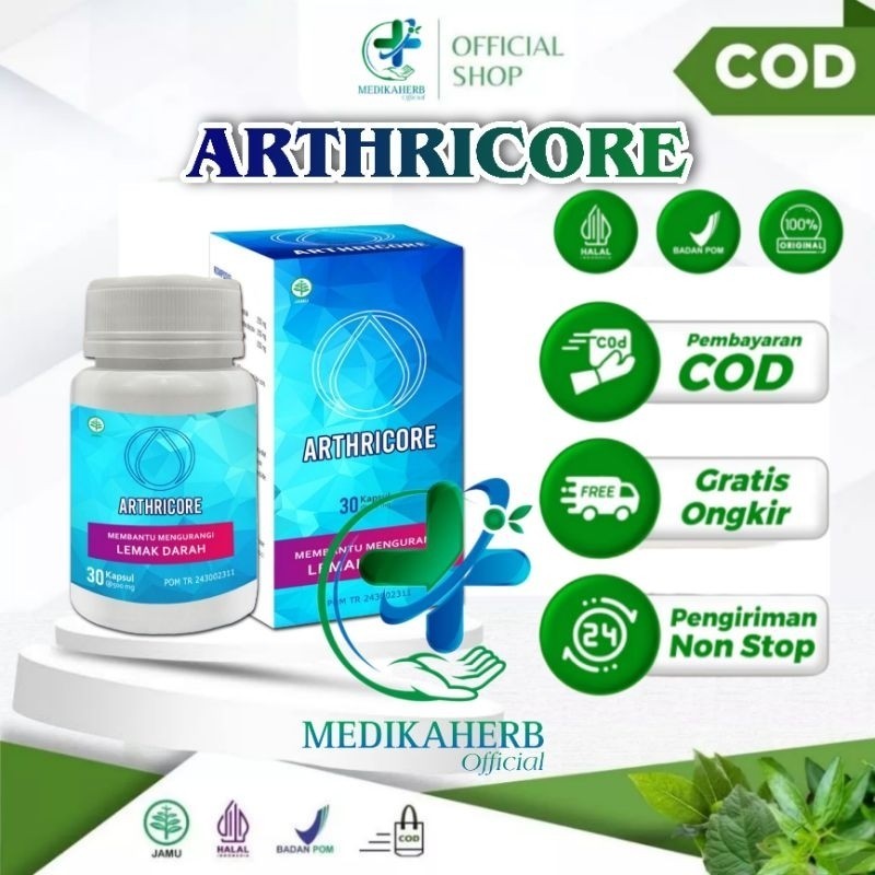 Jual Arthricore 100% Asli Original Herbal Obat Hipertensi Darah Tinggi ...