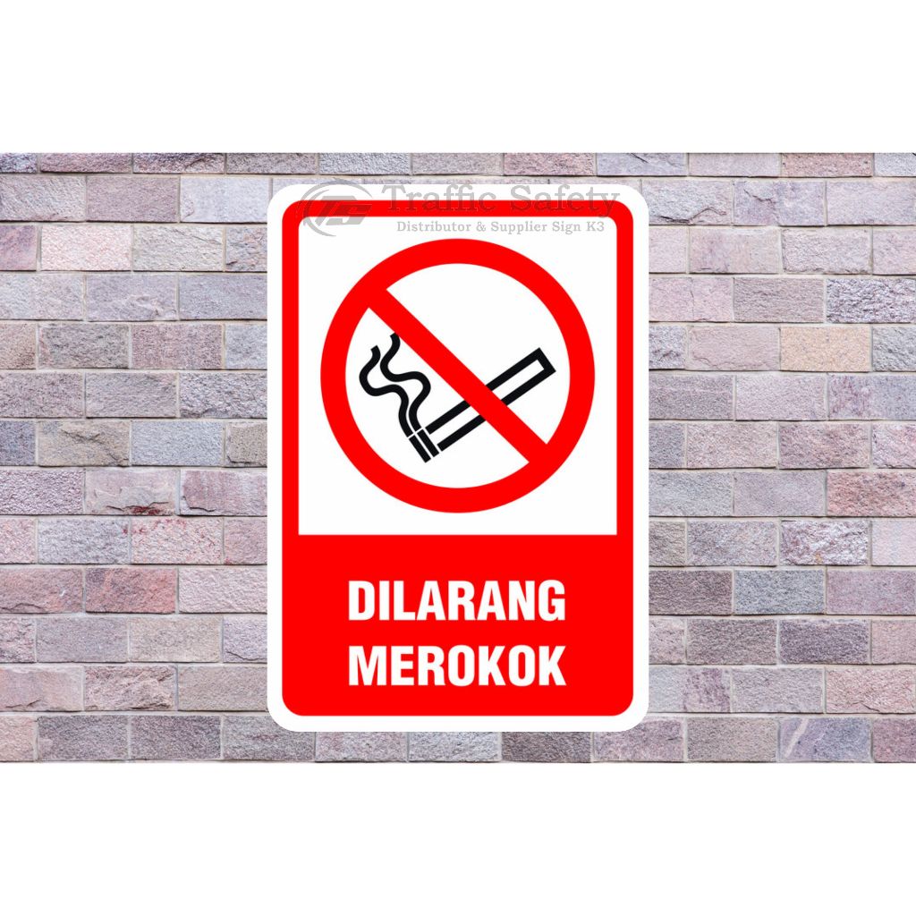 Jual Rambu dilarang merokok - Plat Alumunium 1.2mm | Shopee Indonesia