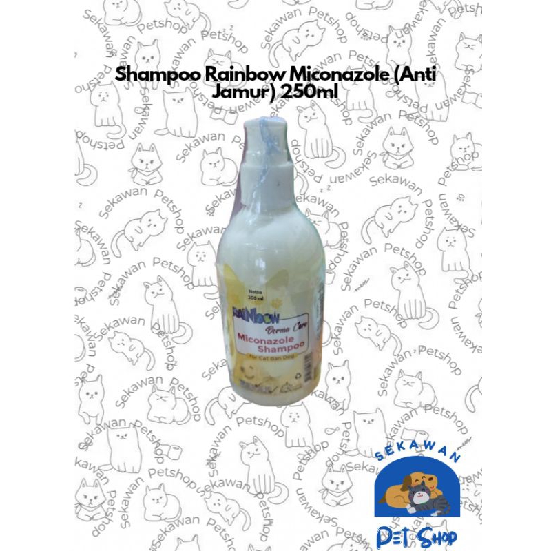 Jual RAINBOW Shampoo Miconazole Anti Jamur, Iritasi dan Bakteri 250ml ...