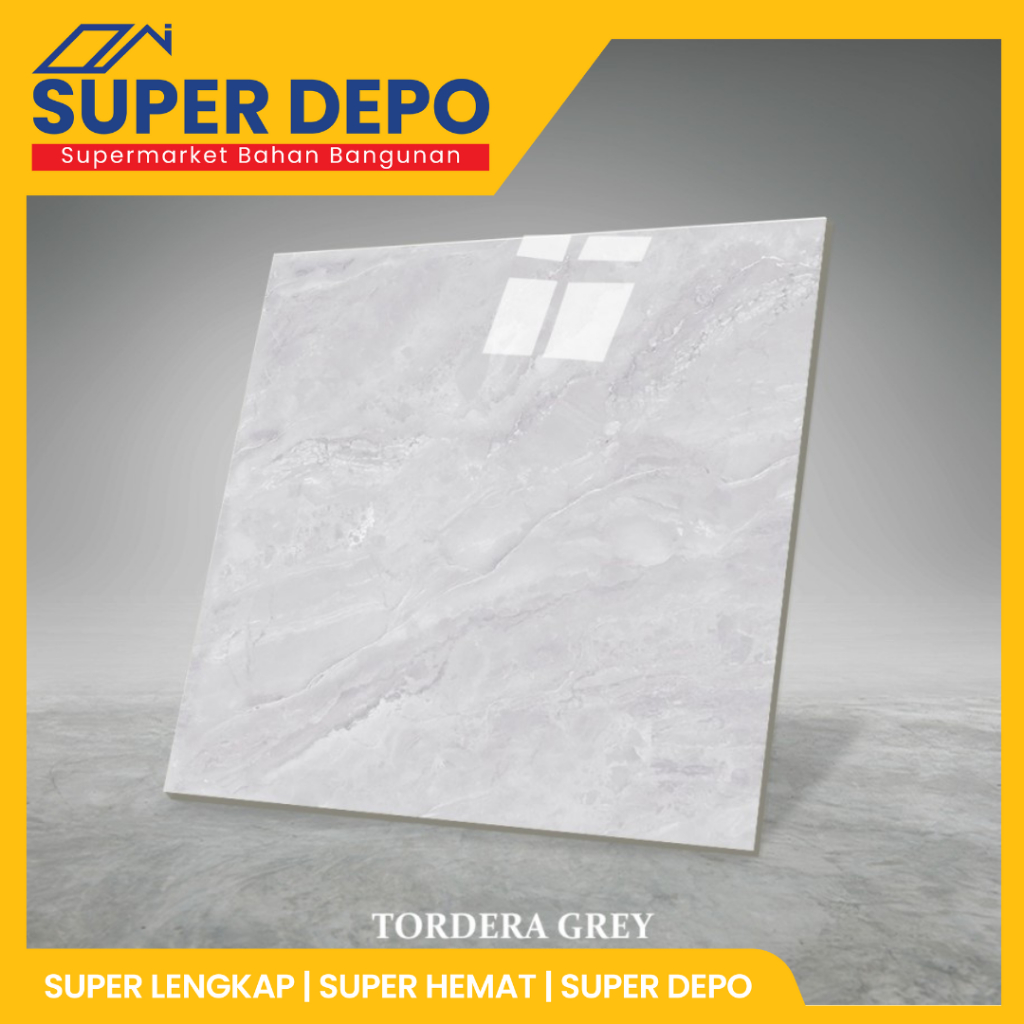 Jual GRANITE VALENTINO GRESS 60X60 CM - TORDERA GREY | Shopee Indonesia