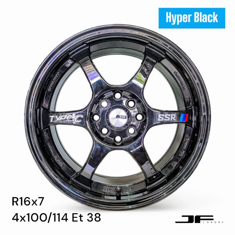 Jual Velg SSR Type C R16 Pcd 4 x 100/114 Lebar 7 Et 38 | Shopee Indonesia
