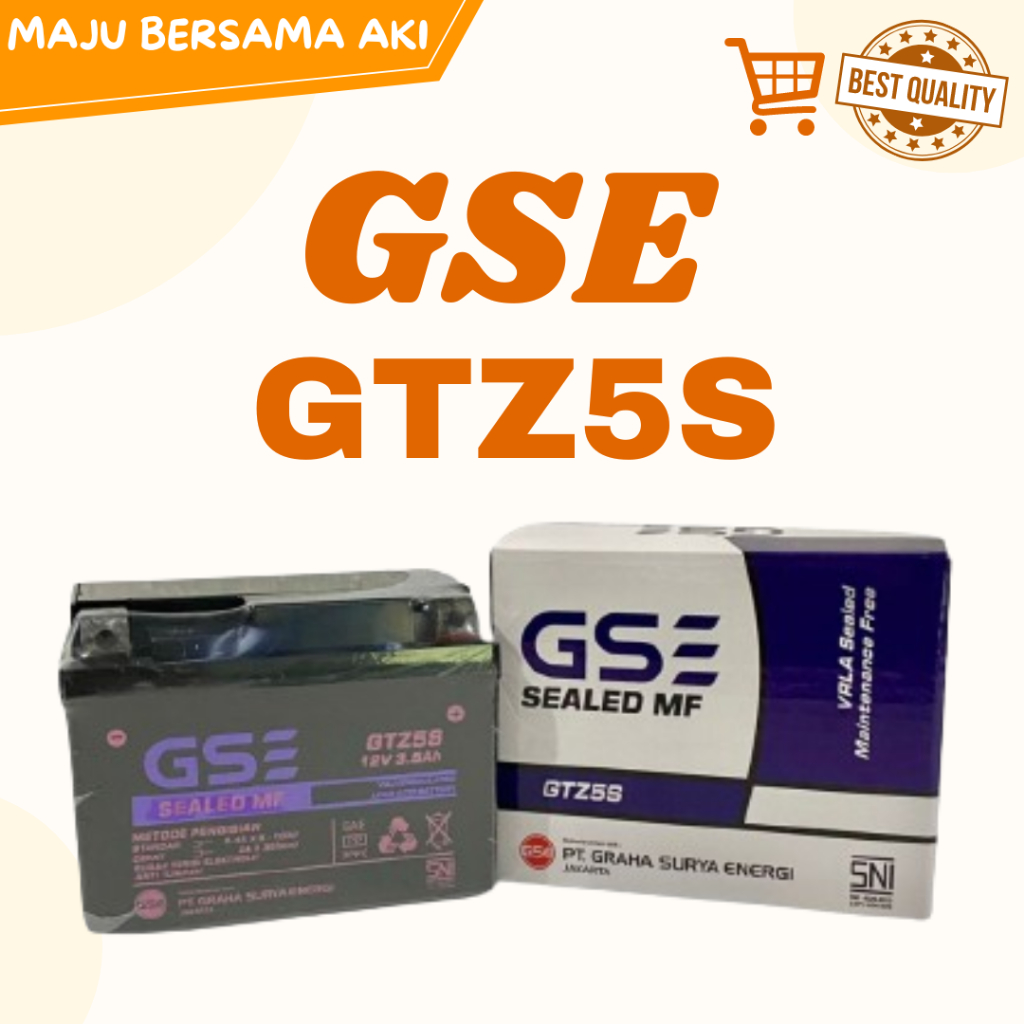 Jual Aki Motor Honda Verza GS GTZ5S 5 ampere Aki Kering | Shopee Indonesia