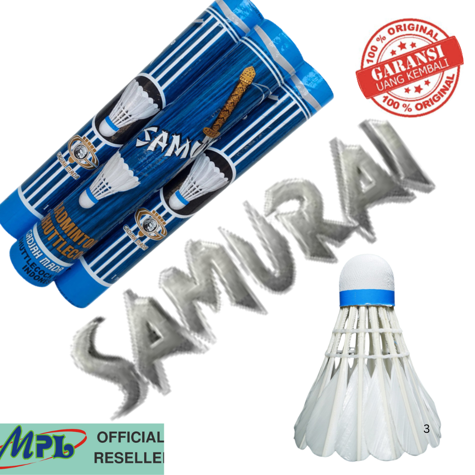 Jual SHUTTLE COCK SAMAURAI BIRU | Shopee Indonesia