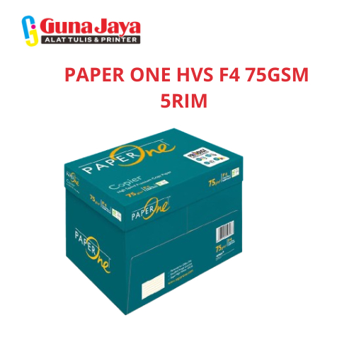 Jual PAPER ONE HVS F4 75GSM 5RIM / SATU DUS (KHUSUS INSTAN) | Shopee ...