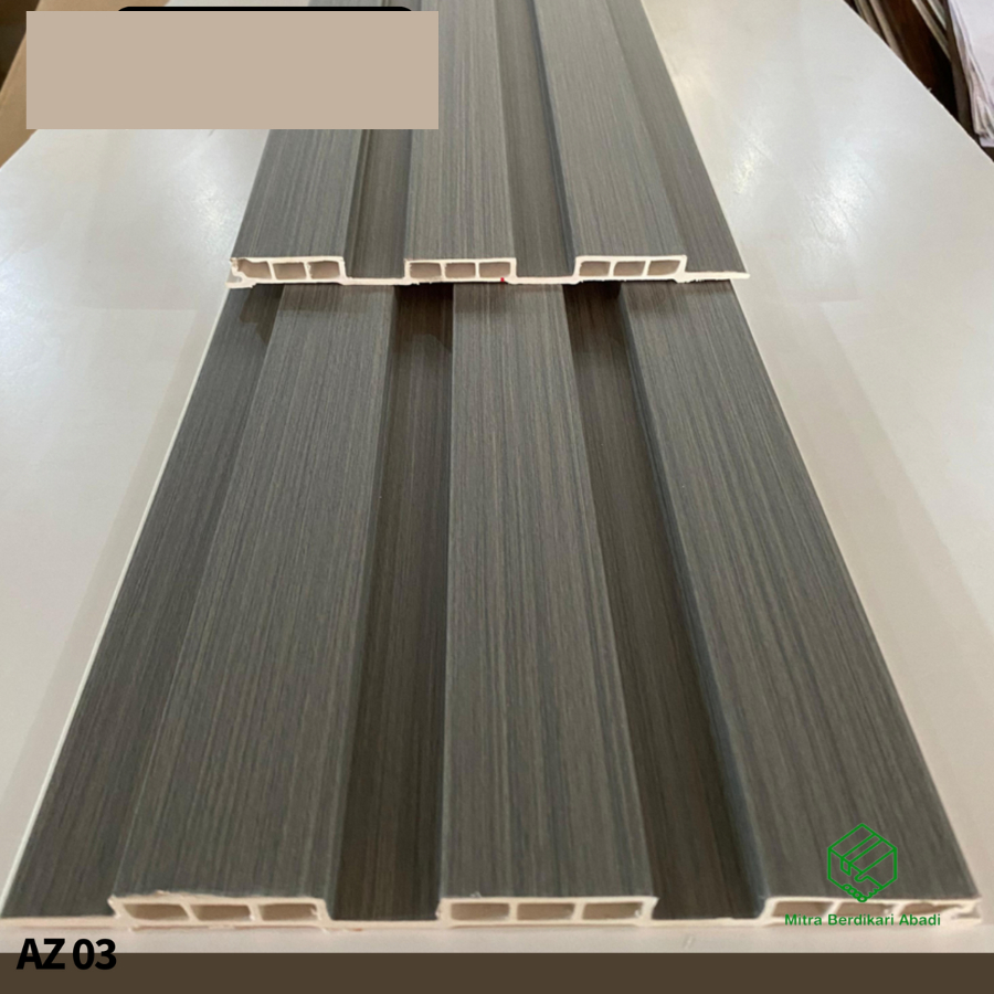 Jual WPC Wall Panel Dinding Premium, Tipe Serat Kayu Abu-abu | Shopee ...