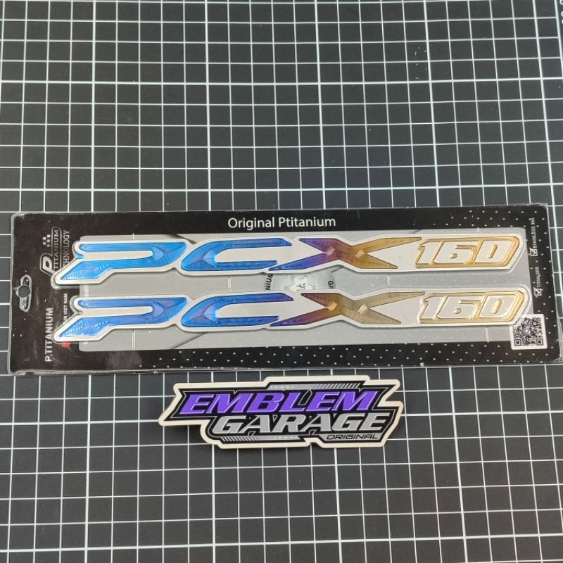 Jual Emblem Logo PCX160 Titanium Vietnam Original ( Harga Untuk 1 ...