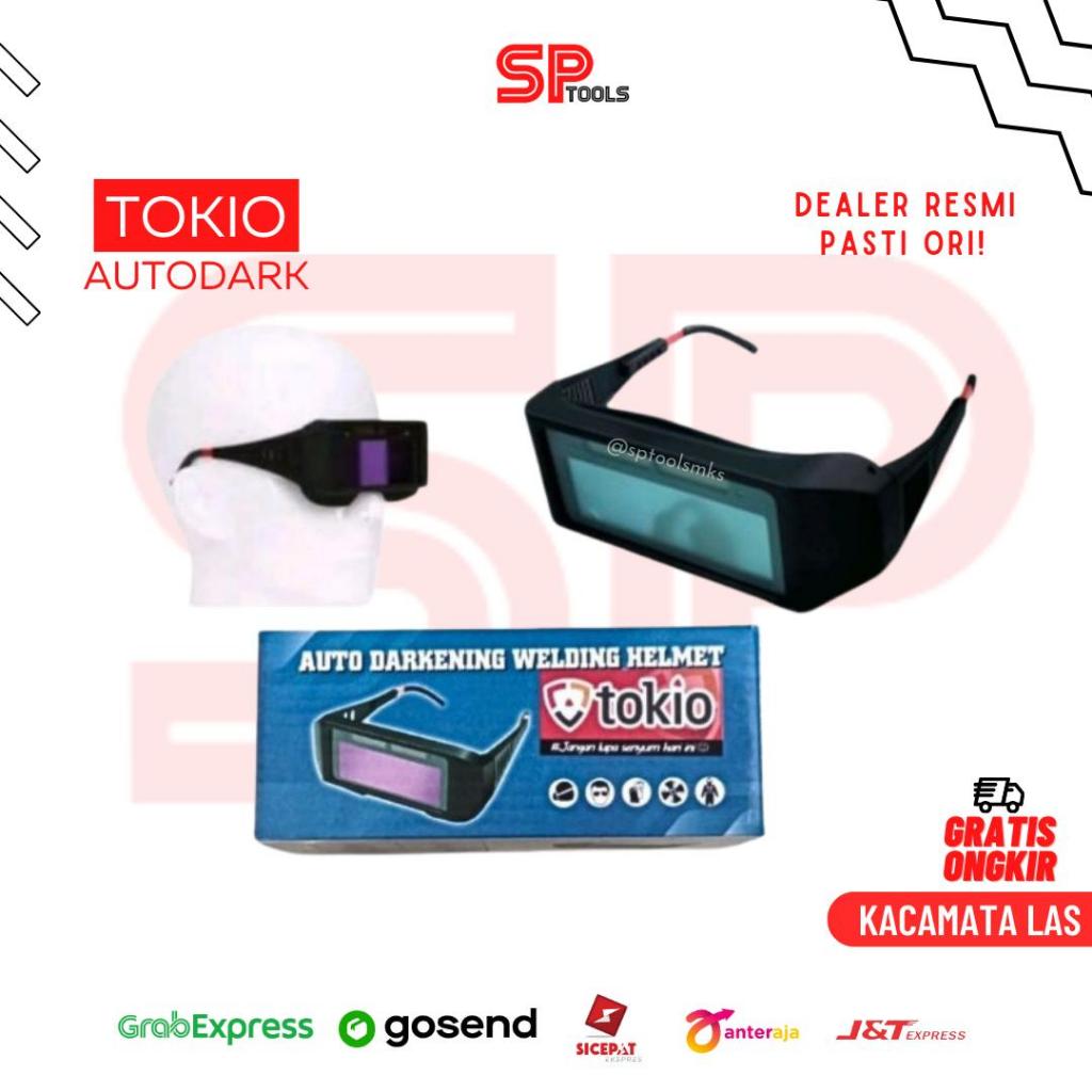 Jual KACAMATA KACA MATA WELDING LAS OTOMATIS GELAP AUTODARKNESS TOKIO ...