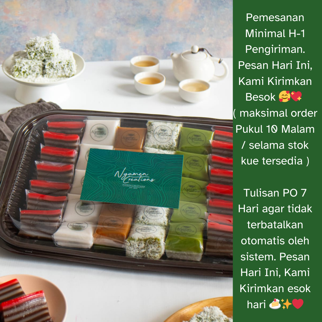 Jual Kue Basah Tradisional Hampers Package Snack Tampah Jakarta Meeting ...