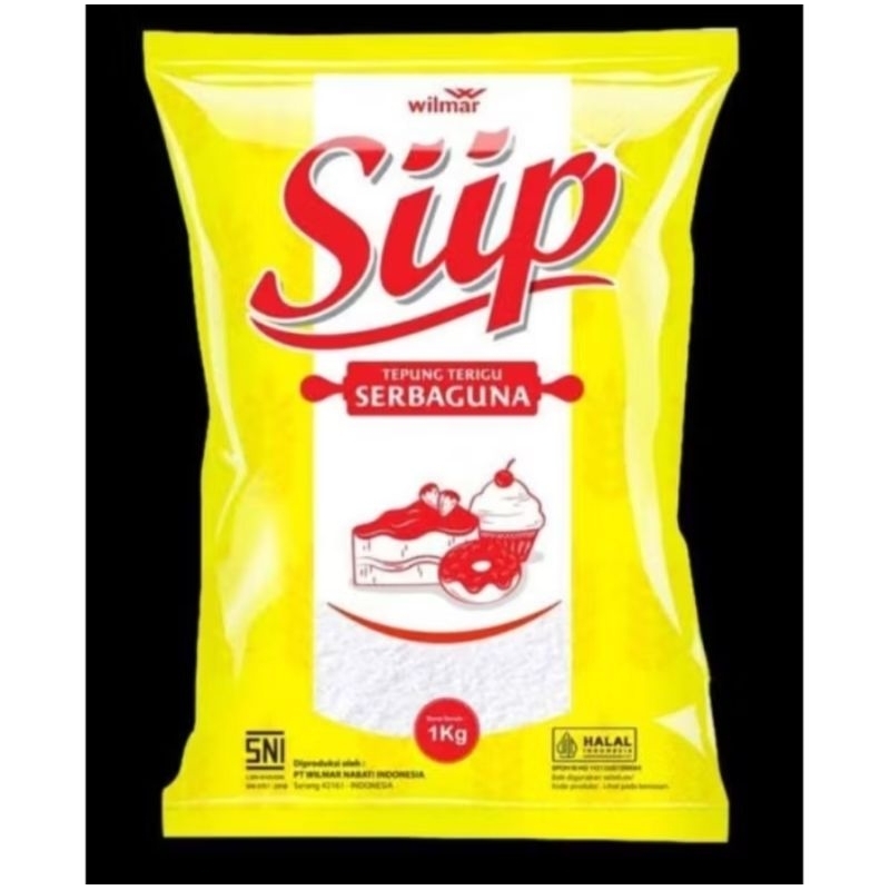 Jual Tepung Terigu Serbaguna merk Siip 1 kg kemasan asli. | Shopee ...
