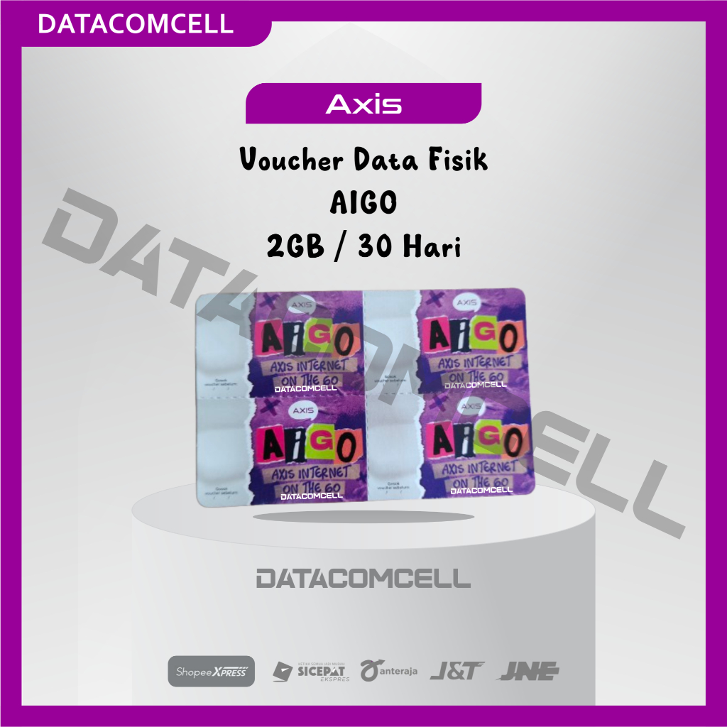 Jual VOUCHER AXIS AIGO 2GB 30Hari | Shopee Indonesia